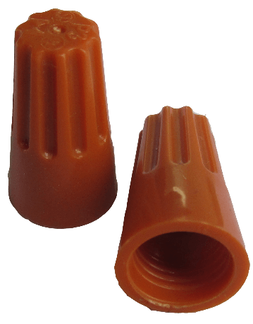 Telhanorte | Plug para união de fios 1,5 a 6,0mm 4 unidades laranja ...