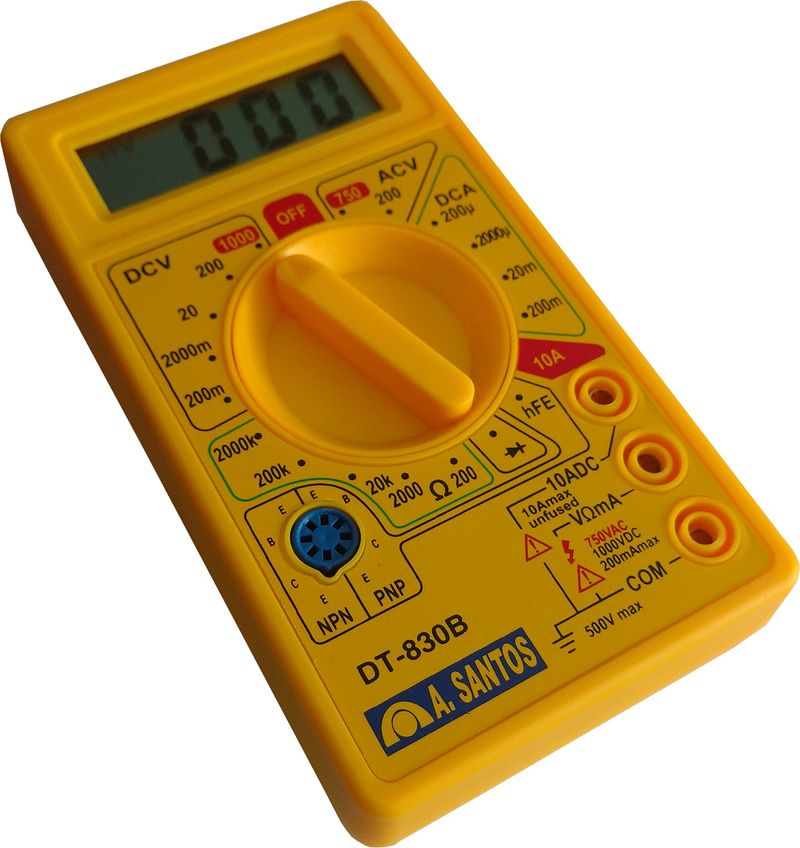 Telhanorte | Multímetro Digital Compacto Preciso e Versátil Para ...