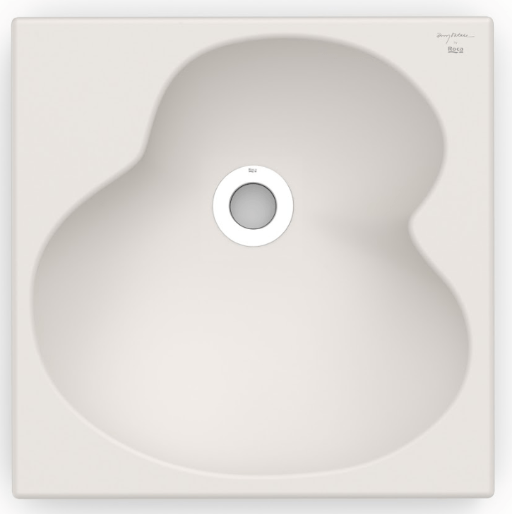 Cuba Ruy Ohtake de Apoio Oval 410x410mm Beige Roca em promoção!