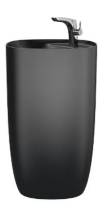 Telhanorte | Lavatório Beyond Totem 500x420cm Ônix Roca