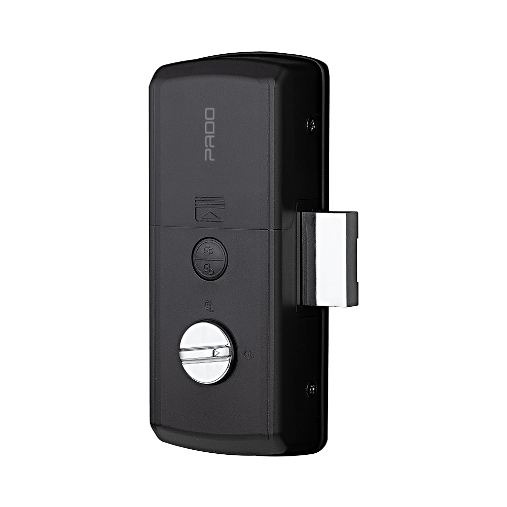 Telhanorte | Fechadura digital sobrepor - abertura senha/cartao/digital ...