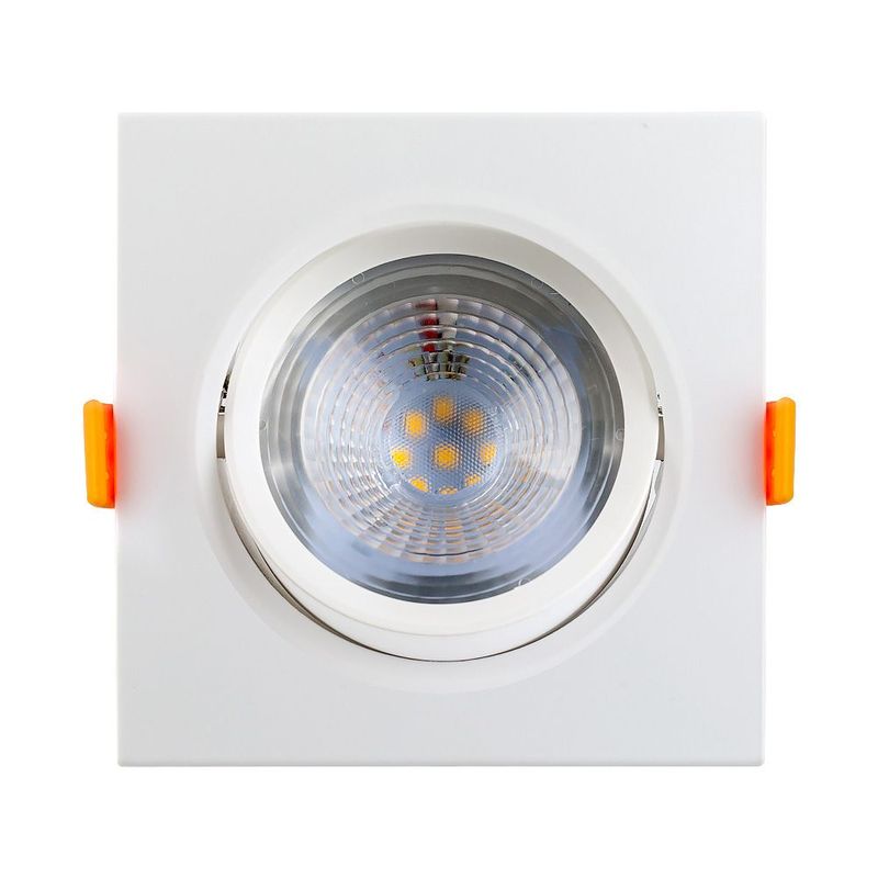 Spot de Embutir Bronzearte Llum Quadrado LED 10W 6500K Branca Easy