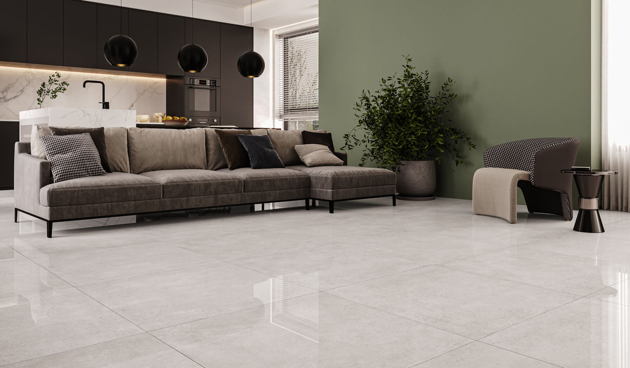 Telhanorte | Porc Pol 72X72 Tn Max Cemento Avorio Lux Cx2,59 - Telhanorte