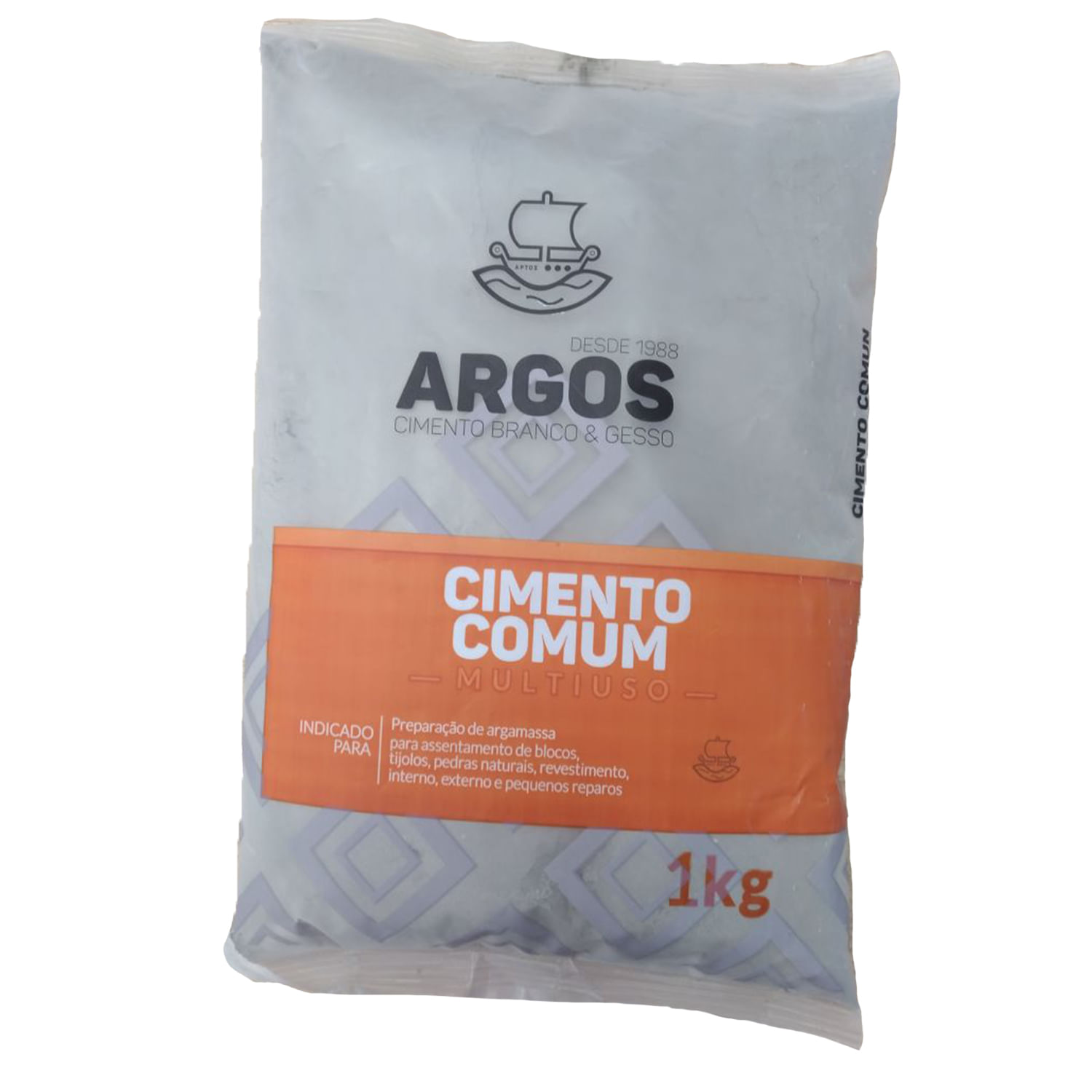 Telhanorte | Cimento Comum 1kg LPC Argos - Telhanorte