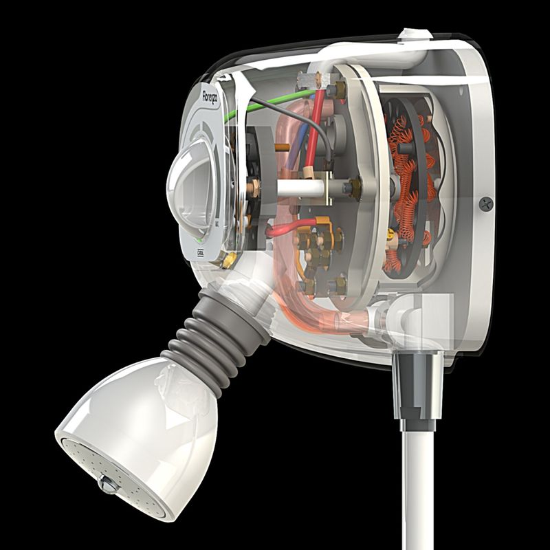 Ducha Com Desviador 7800w 220v Aq046 Branco Florenza Cardal