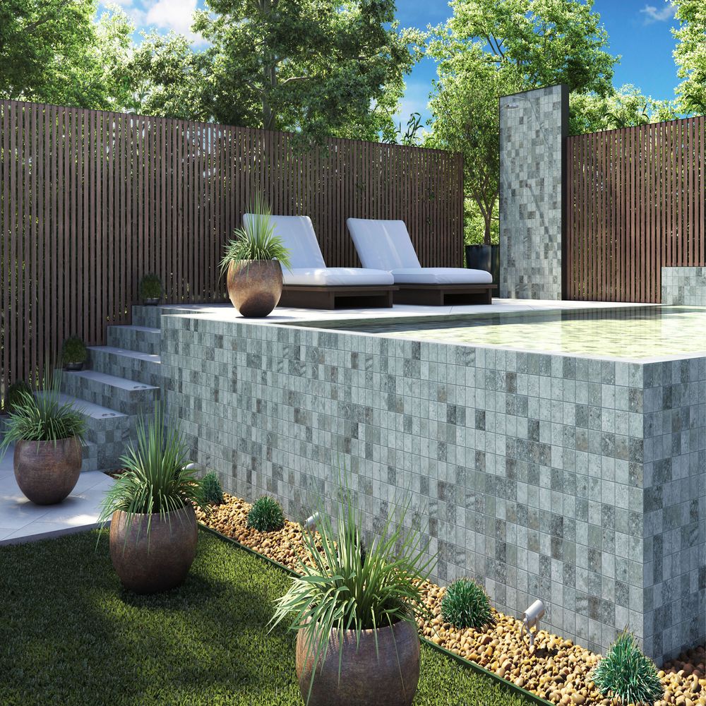 Telhanorte | Revestimento Java Mar Mesh Mate 7,5X7,5Cm Bold Caixa 1 ...