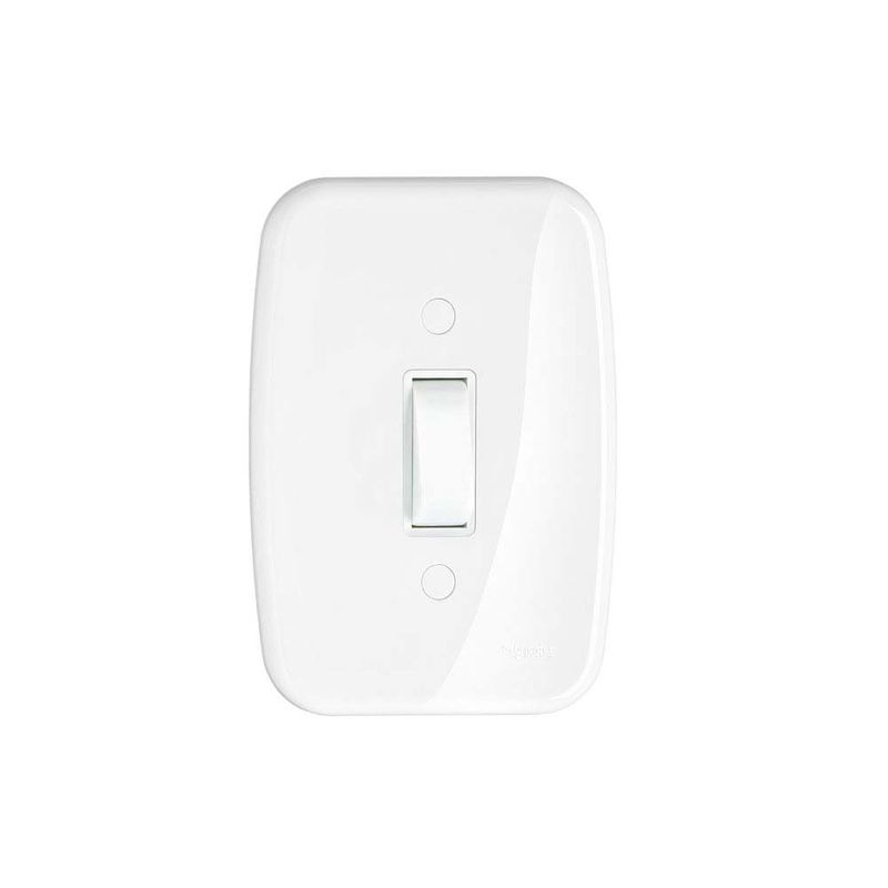 Interruptor paralelo 10A 250V branco Claris Prime Schneider