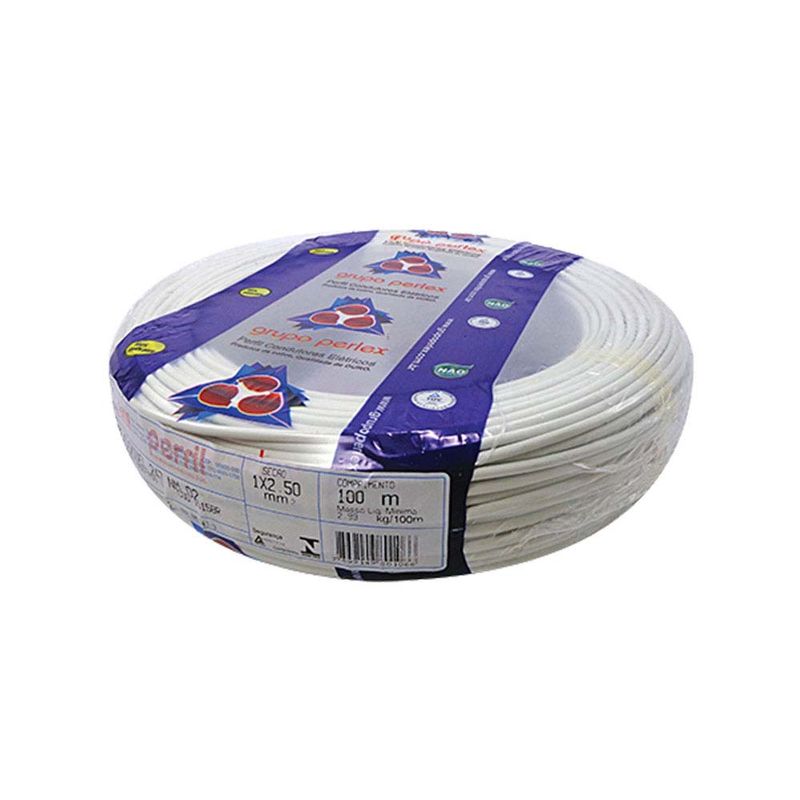 Telhanorte | Cabo Flexivel Branco 2,5Mm 100M Perfil