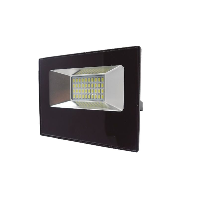 Projetor de LED Luminatti bivolt 20W 3000K amarela